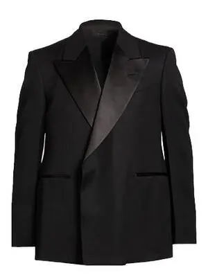Dunhill Blazer Size Wool - Black