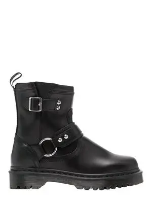 Dr. Martens Buckled Ankle Boots - Black