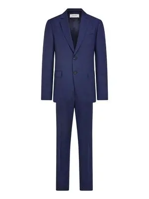 FERRAGAMO Wool And Mohair Suit - Blue