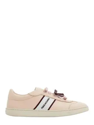 FERRAGAMO Sneaker With Bow Detailing - Pink