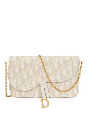 DIOR Saddle Pouch With Chain