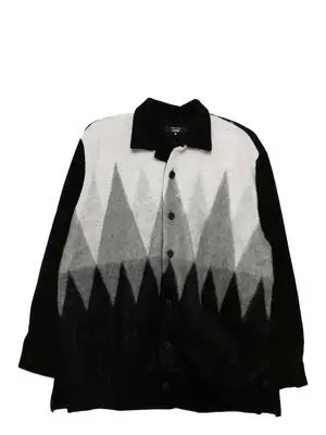 Comme Des Garçons Panelled Shirt - Black