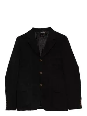 BLACK COMME DES GARÇONS Paneled Blazer - Black