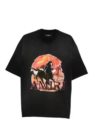 Amiri Plains Graphic T-shirt - Black