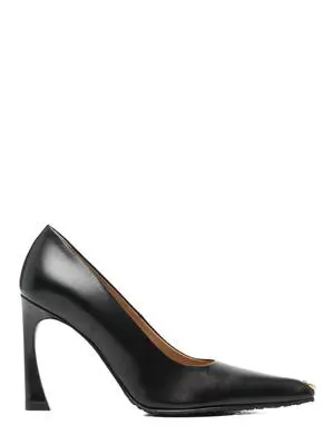 MARINE SERRE Ms Kiss Point-toe Pumps - Black