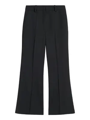 BY MALENE BIRGER Rosemarie Flared Trousers - Black