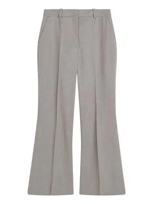 BY MALENE BIRGER Rosemarie Flared Trousers - Brown Mel