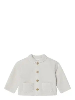 TEDDY & MINOU Teddy-effect Fabric Jacket - Beige