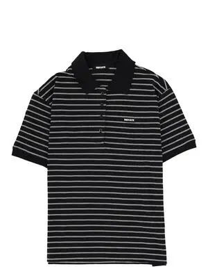 Remain Birger Christensen Polo With Logo - Black