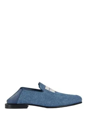 Givenchy Label Denim Loafers - Denim Blue