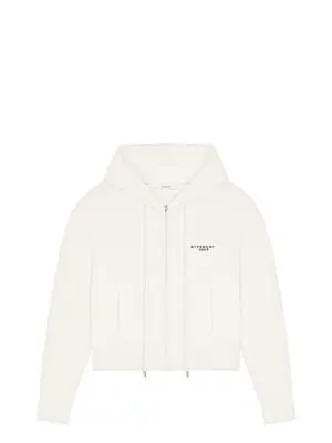 Givenchy Zipped Wool And Cashmere Hoodie - Ivory