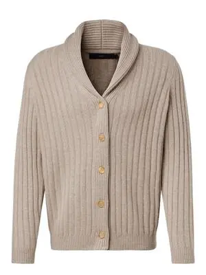 Arch4 Mr Denver Ribbed-knit Cashmere Cardigan - Beige
