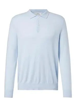 Arch4 Cashmere Polo Sweater - Blue