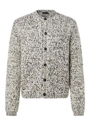 Prada Virgin Wool Cardigan - Grey
