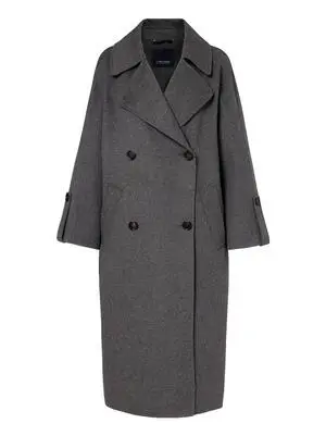 Max Mara Alice Virgin Wool Coat - Grey