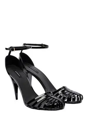 Givenchy 95 Patent Leather Sandals - Black