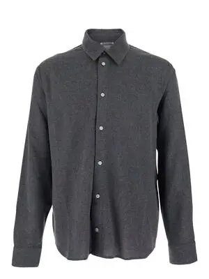 WON HUNDRED Adriel Classic Collar Shirt - Grey