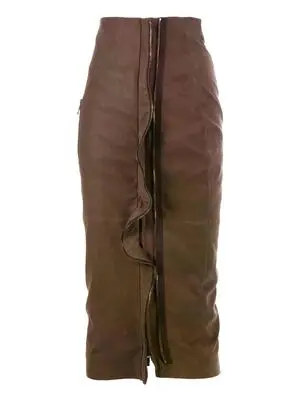 HAIDER ACKERMANN Maxi Skirt - Brown