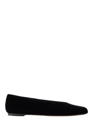NEOUS Beid Velvet Ballet Flats - Black