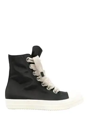 Rick Owens Jumbolace High-top Sneakers - Black