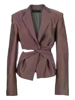 HAIDER ACKERMANN Twist-detailed Jacket - Pink