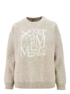 Max Mara Graphic Sweater - Neutrals
