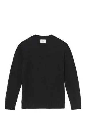 Nn07 NN07 Lee 6598 Merino Wool-Blend Sweater Black