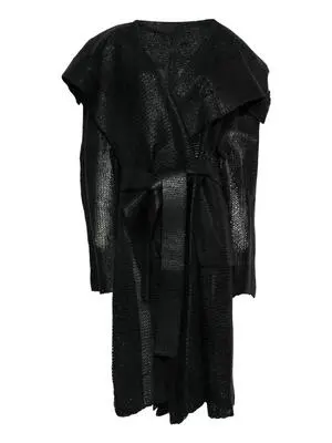 Issey Miyake Panini Coat - Black