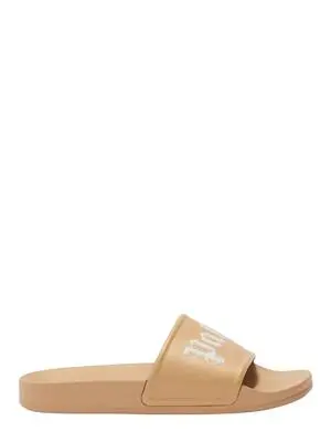 Palm Angels Logo Slide - Brown