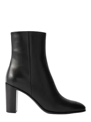 GIANVITO ROSSI Vitello Glove 85 Leather Ankle Boots