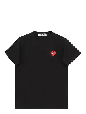 Play Comme Des Garcon Short-sleeve T-shirt - Black
