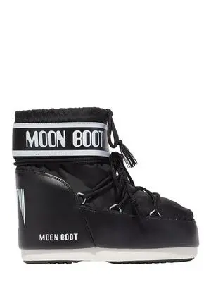 Moon Boot Icon Low Nylon Boots - Black