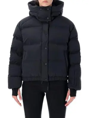Perfect Moment Puffer Jacket With Hood - Black