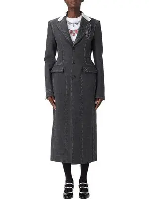 Moschino Tailored Long Coat - Grey