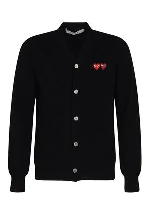 Play Comme Des Garcon Sweater Black