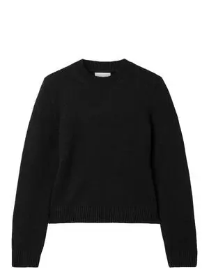 Khaite Leta Cashmere Sweater - Black