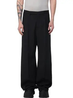 Rick Owens Wide Leg Trousers - Black