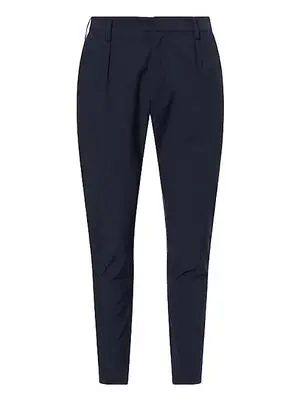 Paul Smith Slim-leg Mid-rise Trousers - Navy