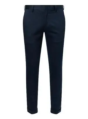 Paul Smith Slim-fit Stretch-cotton Chino Trousers - Blue