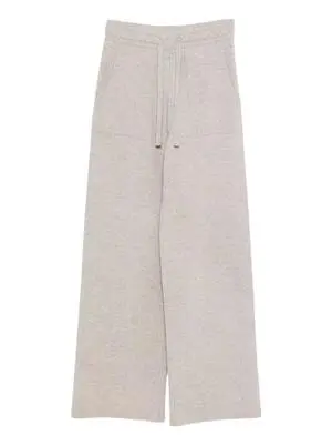 Max Mara Drawstring-waist Track Pants - Neutrals