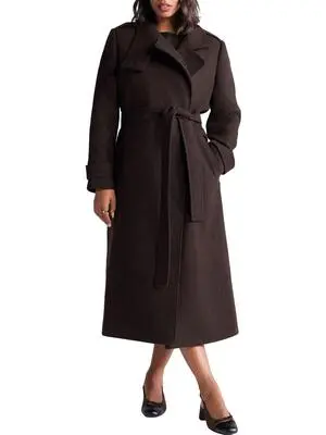 NEXT Belted Trench Coat - Brown