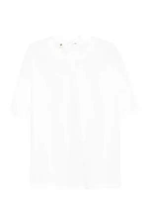 THE GARMENT Tie-neck T-shirt - White
