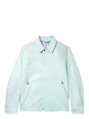 CASABLANCA Collared Motif Blouson Jacket