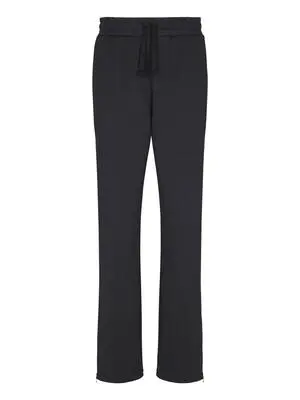 Balmain Jersey Loose Sweatpants - Black