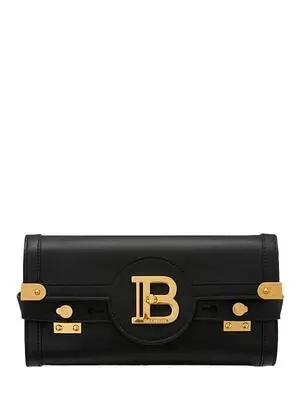 Balmain B-buzz 23 Calfskin Pouch - Black