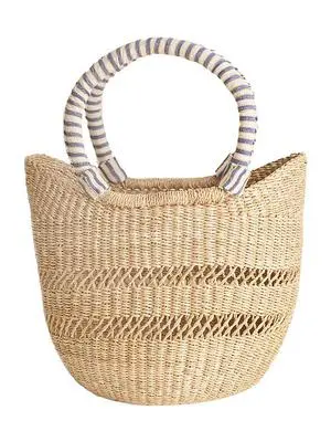 INDEGO AFRICA Bolga Tote Bag - Natural