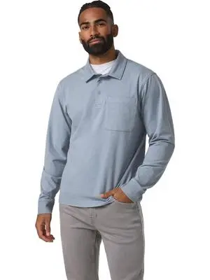 Vuori Long Sleeve Coronado Rugby - Blue Dusk Heather