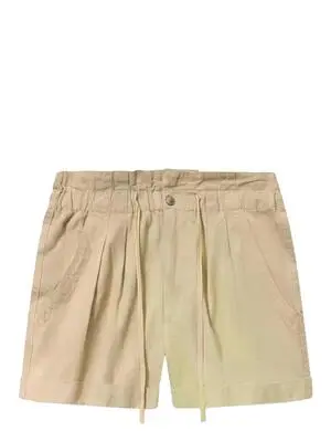 MARANT ETOILE Nirma Drawstring Shorts Neutrals
