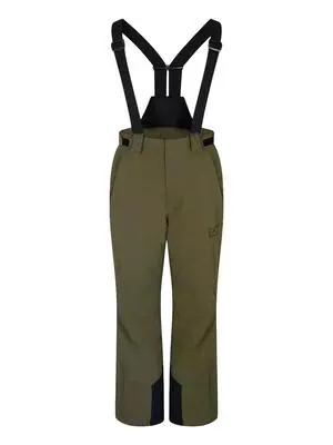 Emporio Armani Ski Trousers With Suspenders - Green