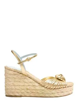 Valentino Garavani 100mm Royal Sandals - Gold